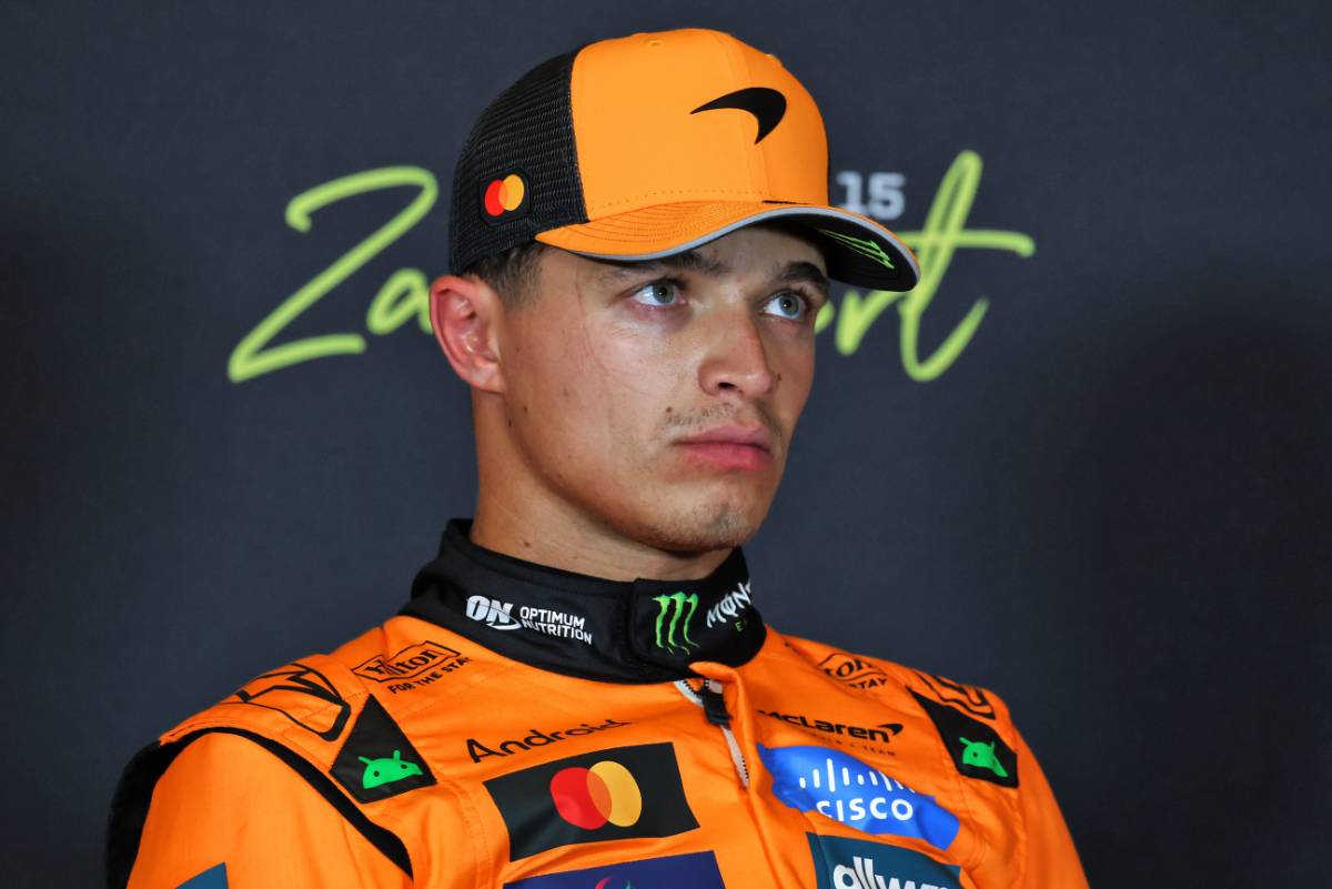 F1 COSMOS | Lando Norris Dejected After Engine Failure Forces Late ...