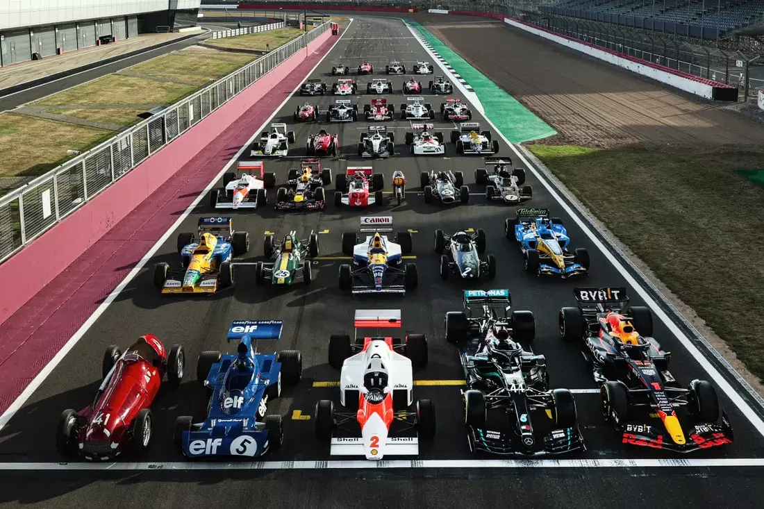 F1 COSMOS | Silverstone Festival Kicks Off F1's 75th Anniversary ...